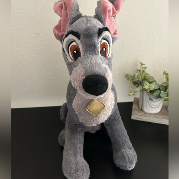Disney | Toys | Vintage Disney 5 Lady And The Tramp Scamp Plush Toy ...